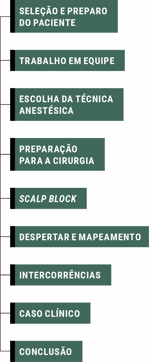ANESTESIA PARA CRANIOTOMIA COM DESPERTAR INTRAOPERATÓRIO - SECAD
